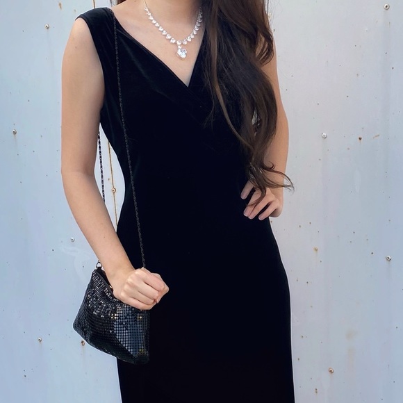 Vintage | Dresses | Vintage Sexy Little Black Dress Lbd Evening Formal ...